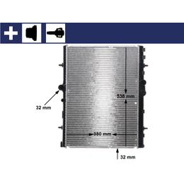 Mahle K&uuml;hler, Motork&uuml;hlung mit Schlauch f&uuml;r PEUGEOT CITRO&Euml;N/PEUGEOT CITRO&Euml;N 1330J8 1330H0 1330T1 CR 32 000S