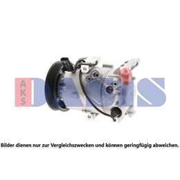 AKS DASIS Kompressor, Klimaanlage 12V für HYUNDAI 97701G4100 97701A6500 97701A5500 852768N