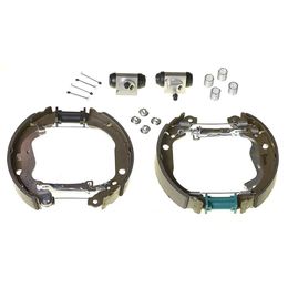 Brembo Bremsbackensatz hinten rechts links vormontiert f&uuml;r RENAULT DACIA 440A03657R 440200422R 440A3657R K 68 076