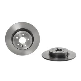 Brembo Bremsscheibe COATED DISC LINE hinten rechts links voll 317mm f&uuml;r LAND ROVER GJ322A315AA LR072016 08.C301.11