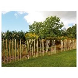 Staketenzaun Kiehn-Holz, beige (natur), H:90cm, Polyvinylchlorid (PVC), Zaunelemente, LxH: 500x90 cm
