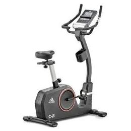 Ergometer Adidas PERFORMANCE "C-21BT", schwarz, HeimtrainerB:57cm H:147cm L:107cm, Schwungmasse ca. 9 kg, 24 Widerstandsstufen, B:57cm H:147cm L:107cm