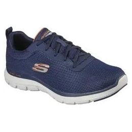 Sneaker Skechers "FLEX ADVANTAGE 4.0-PROVIDENCE", Herren, Gr. 45, blau (navy, kombiniert), Synthetik, Textil, Schuhe Sneaker, f&uuml;r Maschinenw&auml;sche geeignet, Freizeitschuh, Halbschuh, Schn&uuml;rschuh