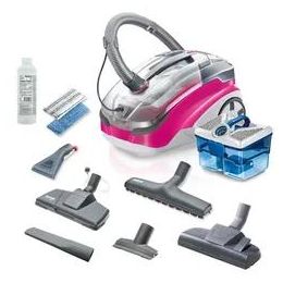 Thomas Wasch-Sauger "AQUA+ ALLERGY & FAMILY", pink (magenta, grau), B:31,8cm H:30,6cm T:48,6cm, Mehrzwecksauger, ECO-Stufe