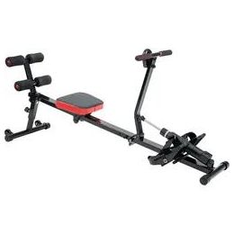 Media Shop Rudergerät MEDIASHOP "KENDOX RowShaper", schwarz, RudergeräteB:43cm H:48cm L:156cm, Rudermaschine, 12 Widerstandsstufen, platzsparend verstaubar, B:43cm H:48cm L:156cm