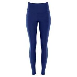 Leggings WINSHAPE "Functional Comfort AEL112C", Damen, Gr. XXL, Normalgr&ouml;&szlig;en, blau (dunkelblau), 85% Polyester, 15% Elasthan, Hosen Leggings, Ultra weicher, elastischer Funktionsstoff