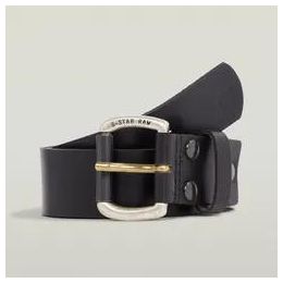 G-Star Raw Ledergürtel G-STAR "Dast belt", Damen, Gr. 90, schwarz, Leder, Gürtel, mit Nieten verstärkt