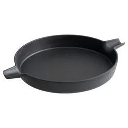 Grillpfanne Tepro, schwarz, H:3,5cm &Oslash;:31,7cm, Pfannen, Guss-Pfanne-Einleger, &Oslash;xH: 31,7 &times; 3,5 cm