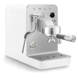 Smeg Espressomaschine "EMC02EGMEU", weiß (weiß, matt), B:28,8cm H:54,5cm T:55,5cm, Kaffeemaschinen, Mini Pro