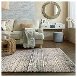 Teppich FLAIR RUGS "Camino", beige (natur), B:80cm H:8mm L:140cm, Kunstfaser, Teppiche, Teppich, Flachgewebe, Skandi, Esszimmer, Wohnzimmer, Flur