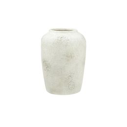Vase creme Steinzeug Maße (cm): H: 25 Ø: 18 Accessoires > Gartendekoration > Vasen » Garten und Möbel DE