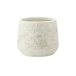 Übertopf creme Steinzeug Maße (cm): H: 11 Ø: 13.5 Accessoires > Übertöpfe » Garten und Möbel DE