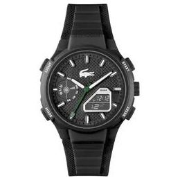 Chronograph Lacoste "LC33", schwarz, Armbanduhren, Herren, Armbanduhr, Quarzuhr, Herren, analog, digital, Stoppfunktion