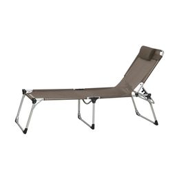 siena GARDEN Liege Sole braun Maße (cm): B: 70 H: 45 Outdoormöbel > Relax-Gartenmöbel > Gartenliegen » Garten und Möbel DE