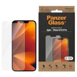 PANZERGLASS Displayschutzglas "iPhone 14/13/13 Pro AB", transparent, B:12cm H:6cm T:25mm, Displayfolien