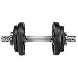 Kurzhantel LAMAR "KH 1000", silber (schwarz, silberfarben), Hanteln, 7,5 kg, Eisen