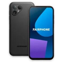 FAIRPHONE Smartphone "5 128GB", Energieeffizienz: B (A-G), schwarz, 128 GB, Mobiltelefone