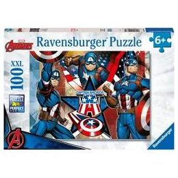 Puzzle Ravensburger "Der erste Avenger", bunt, Puzzles, KinderB:49cm H:36cm, Motiv, 100 XXL-Teile; Made in Germany, B:49cm H:36cm