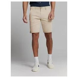 Chinohose NO EXCESS "NO EXCESS Chino-Shorts", Herren, Gr. 28, beige (sand), 98% Baumwolle, 2% elasthan, Hosen