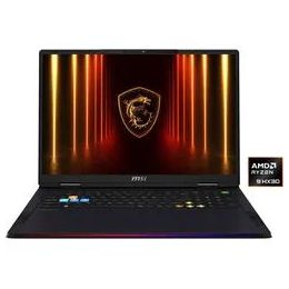 MSI Gaming-Notebook "Raider A18 HX A9WIG-080", schwarz, 64 GB RAM 2.000 GB SSD, Ryzen 9, Windows11Home, Notebooks