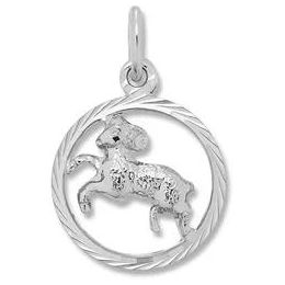 Sternzeichenanh&auml;nger ONE ELEMENT "Sternzeichen Anh&auml;nger aus 925 Silber", silber, Schmuckanh&auml;nger, Damen, Widder, Steinbock, Silber 925 (Sterlingsilber), Sinnbild Ihrer Pers&ouml;nlichkeit &ndash; eine sch&ouml;ne Idee zum Verschenken