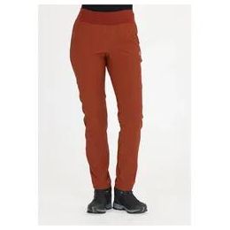 Softshellhose WHISTLER "Vera", Damen, Gr. 42, EURO-Größen, braun, 92% Polyamid, 8% Elasthan, unifarben, Hosen, aus strapazierfähigem Material