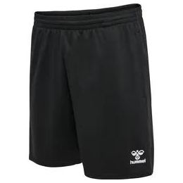 Shorts Hummel, Herren, Gr. XL (54), N-Gr, schwarz, Obermaterial: 100% Polyester, Hosen, schnell trocknend