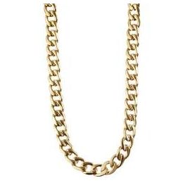 Adelia´s Kette ohne Anhänger ADELIA ́S "Neuheit 2025 - Herren Edelstahl Panzerkette Halskette" Gr. 52, gold, Halsketten, Herren, 52, Edelstahl