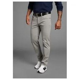 MAN'S WORLD 5-Pocket-Hose MAN'S WORLD, Herren, Gr. 52, N + U Gr, grau, Obermaterial: 98% Baumwolle, 2% Elasthan, comfort fit lang, Hosen 5-Pocket-Hose, Stretchhose mit Dehnbund