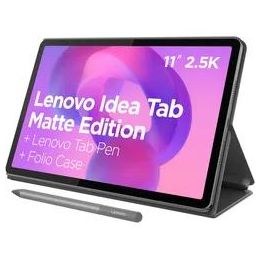 Lenovo Tablet "Idea Tab Matte Edition (11 Zoll)", Energieeffizienz: E (A-G), luna grau, 128 GB, Tablets_EBookReader