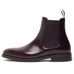 Chelseaboots Henry Stevens "Marshall CB4", Herren, Gr. 44,5, schwarz (schwarzbraun), Kalbsleder, Schuhe