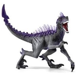 Spielfigur Schleich "ELDRADOR, Schattenraptor (70154)", lila (dunkelgrau, dunkellila), Spielfiguren, Kinder, Kunststoff