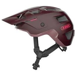 Mountainbikehelm Abus "MODROP" Gr. S, rot, Helme, S Kopfumfang: 51cm - 55cm, matt, unifarben