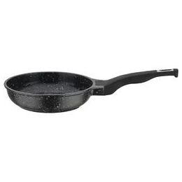 Bratpfanne GSW "Titanium Granit Advanced", schwarz, H:5cm Ø:20cm, Pfannen, Bratpfanne aus Aluminium-Guss mit Antihaft-Versiegelung