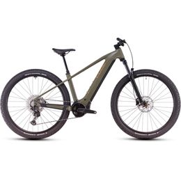 Cube Reaction Hybrid Pro 800 | Gr. XL | Aluminium E-MTB Hardtail Grün