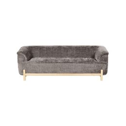 Beliani 3-Sitzer Sofa ALNOR in Braun - (W) 205 x (H) 67 x (L) 85 cm | Gr.: onesize