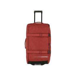 Travelite Kick-Off - Rollenreisetasche L 68 cm (schwarz) in rot | Gr.: onesize