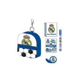 Real Madrid Mini-Tasche & Schlüsselanhänger Fan-Set | Gr.: onesize