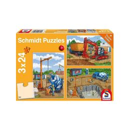 Schmidt Spiele Auf der Baustelle (Kinderpuzzle) | Gr.: onesize