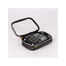 Harry Potter Make-up Pinselset 4-teilig mit praktischer Kosmetiktasche | Gr.: onesize