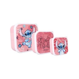 Lilo and Stitch Lilo & Stitch Lunchset 3in1 Snackbox Lunchpaket Butterbrotbox | Gr.: onesize
