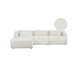 Beliani 3-Sitzer Sofa SVANSELE in Weiß - (W) 278 x (H) 72 x (L) 174 cm | Gr.: onesize