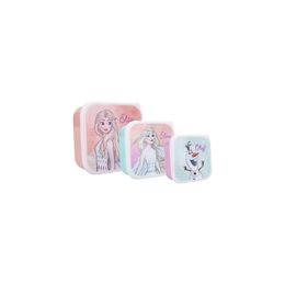 Disney Frozen Lunchset 3-in-1 Snackbox Lunchpaket Butterbrotbox | Gr.: onesize