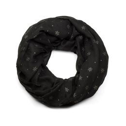 styleBREAKER Loop Schal in Schwarz | Gr.: onesize
