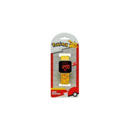 Pokémon Pokémon LED Uhr Pikachu Design für Kinder Armbanduhr | Gr.: onesize
