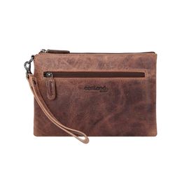 GreenLand Nature Montana Herrentasche RFID Schutz Leder 26 cm in brown | Gr.: onesize