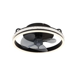Globo lighting Deckenventilator "CATALEYA" in black | Gr.: onesize