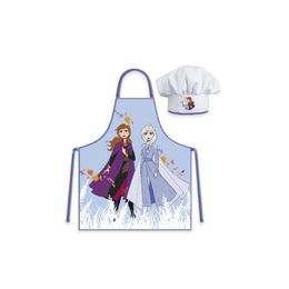Disney Frozen Küchenset für Kinder Schürze und Mütze | Gr.: onesize