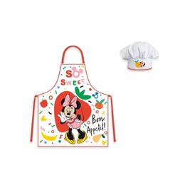 Disney Minnie Mouse Schürze und Mütze Küchenset | Gr.: onesize