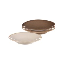 Ritzenhoff & Breker Ritzenhoff & Breker 3er Set Servierplatten Sahara &oslash; 31 cm in braun | Gr.: onesize